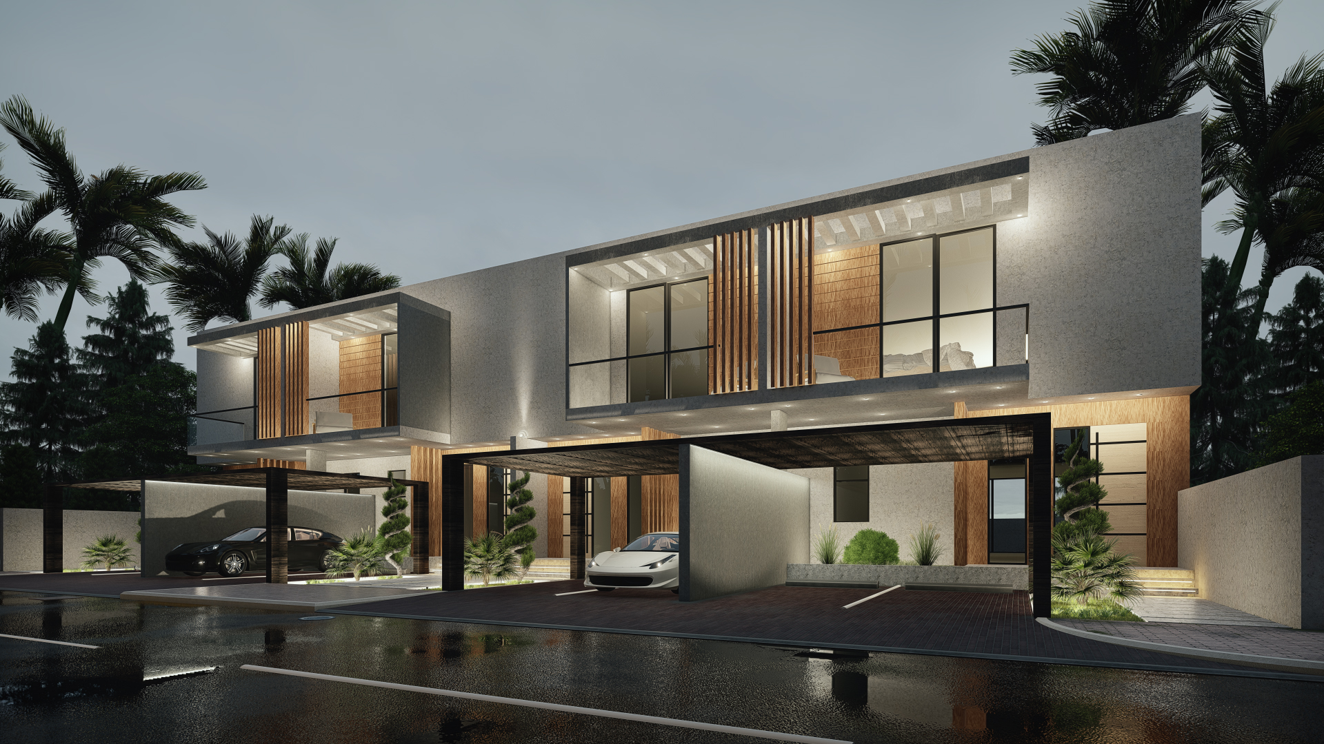 Residential Villa – CURVE LINES